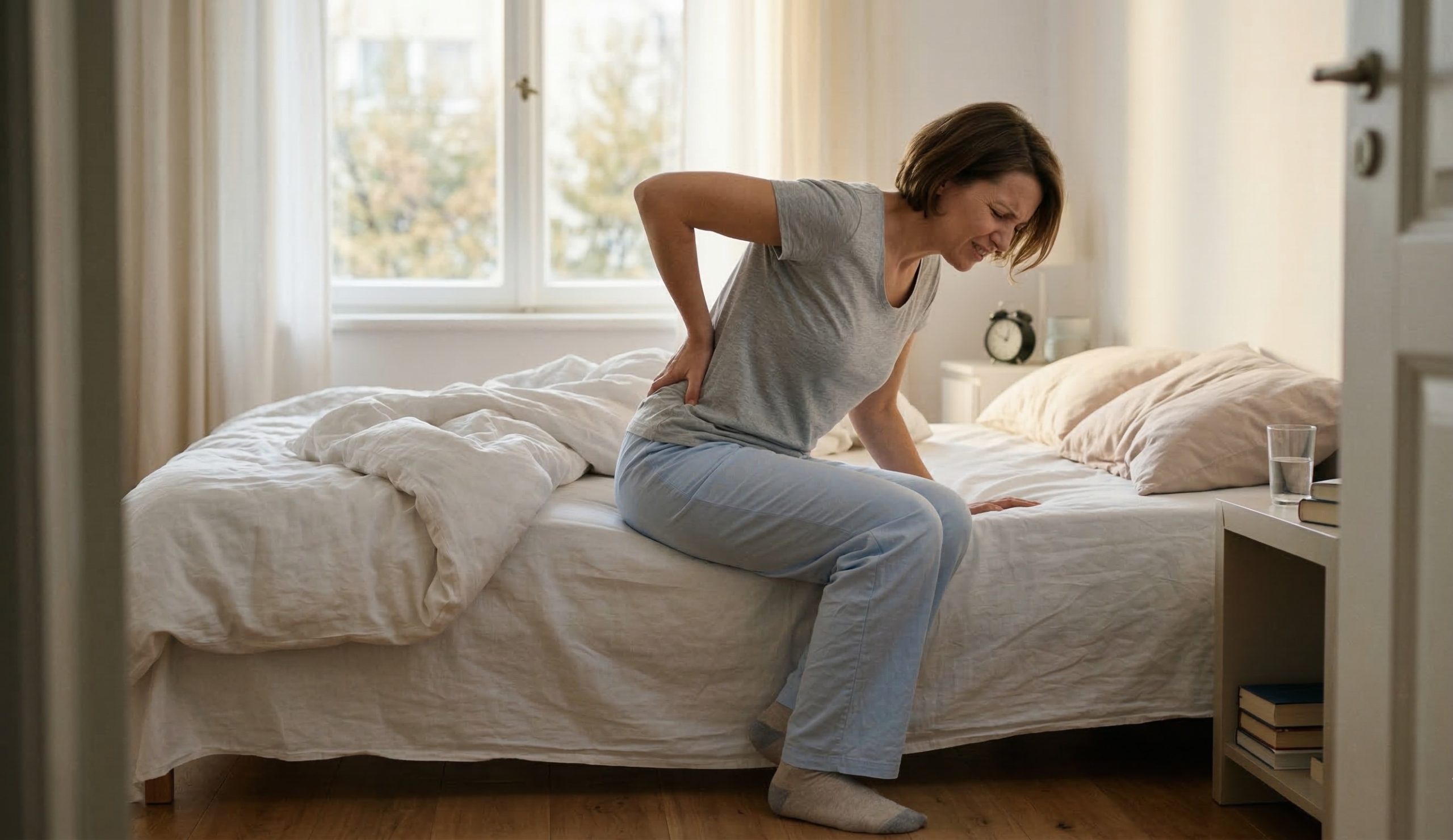 Waking Up Stiff? Why Your Lower Back Hurts in the Morning | Thrive ...